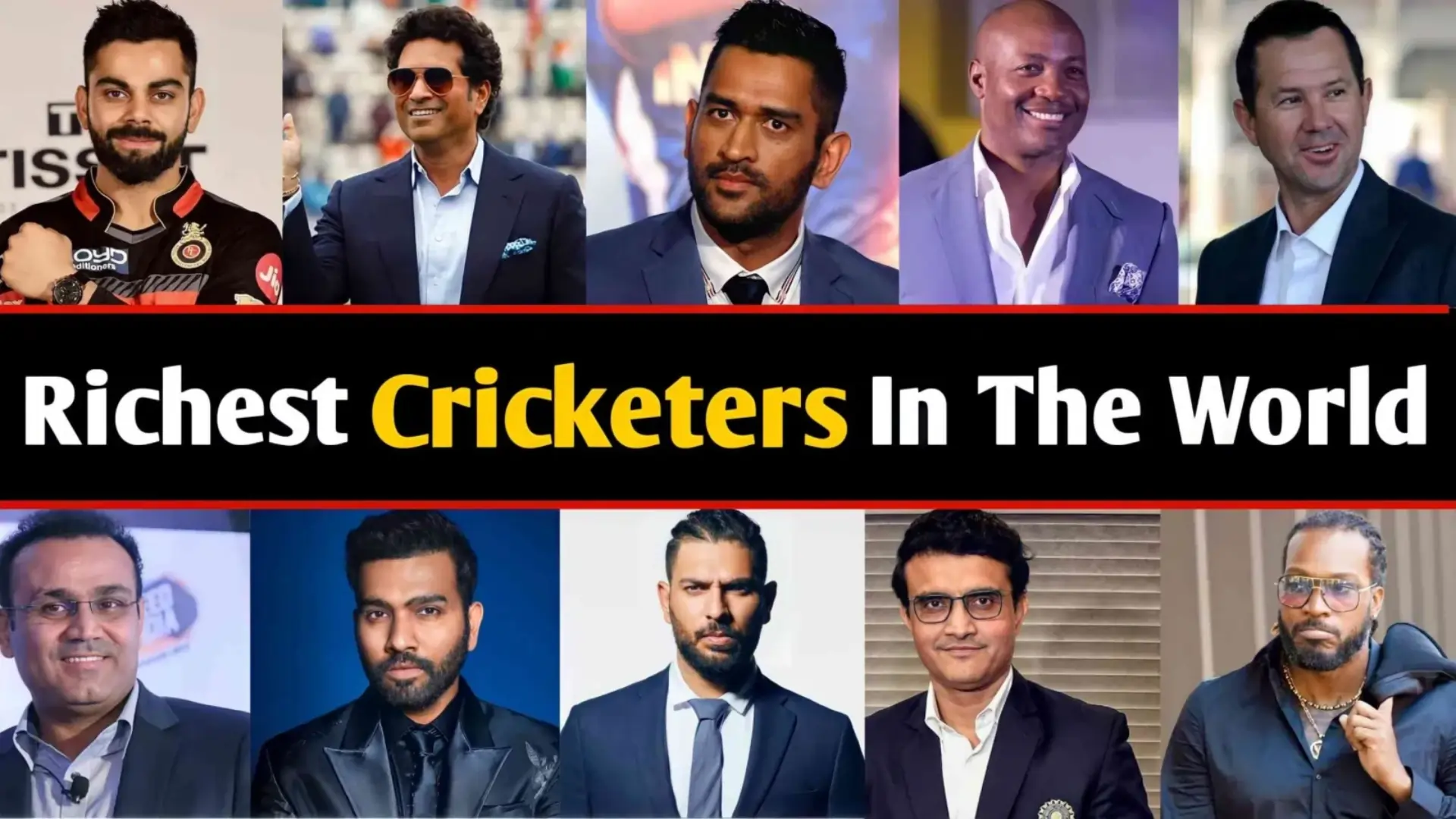 Top 10 Richest Cricketer In the World In 2026
